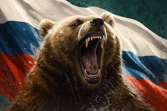 Russian Bear Flag
