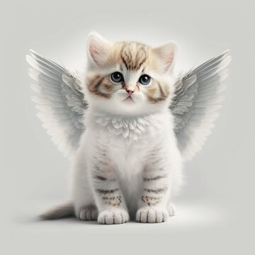 Cute Cats With Wings