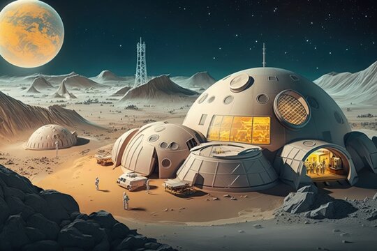 Future Moon Base Designs