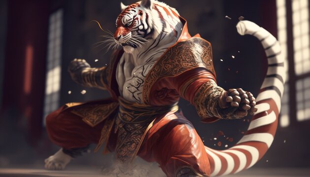 White Tiger Kung Fu Panda