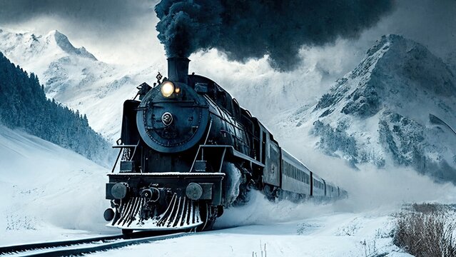 Steam Train Snow Images – Browse 20,047 Stock Photos, Vectors, and ...