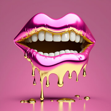 Dripping Lips Images – Browse 5,493 Stock Photos, Vectors, and Video ...