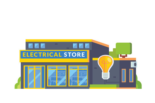 Electronic Store Clipart