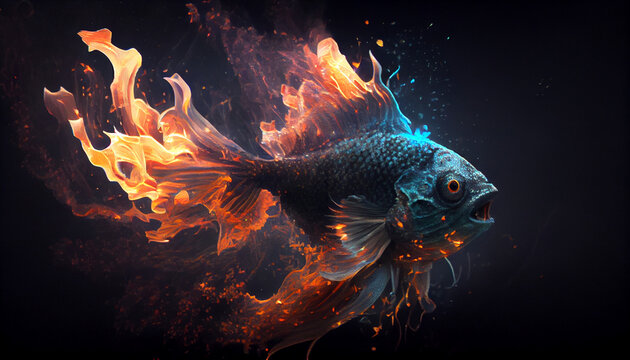 "Fire Fish" Images – Browse 1,048 Stock Photos, Vectors, and Video ...