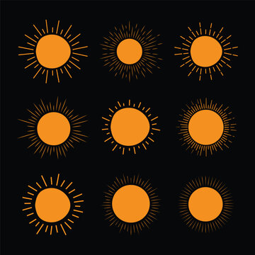 Sun Vector Photoshop
