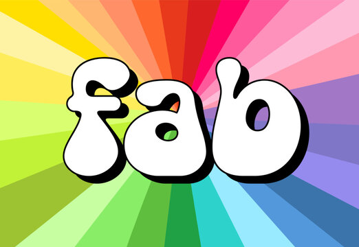 Fabulous Word Clip Art