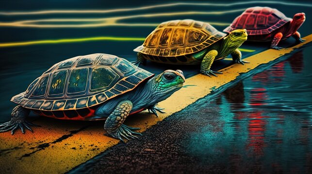 Slow Turtle Race