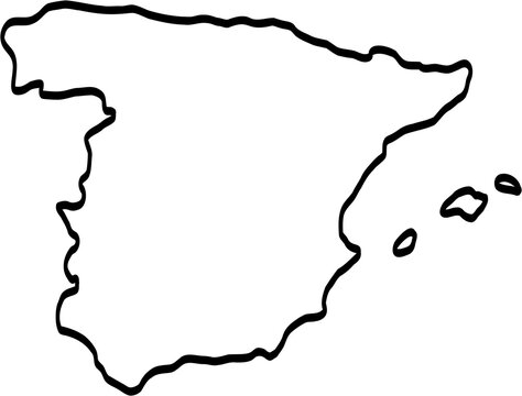 Spain Map Clipart Images