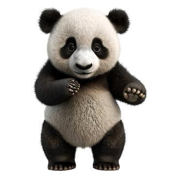 Panda Bear Standing