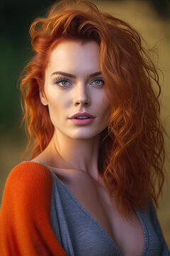 "Red Hair Woman" Images – Browse 2,620 Stock Photos, Vectors, and Video ...