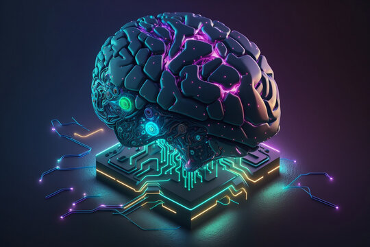 Digital Brain Png