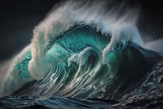 Violent Waves Wallpaper