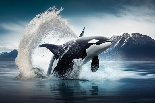 Orca Breaching Images – Browse 1,706 Stock Photos, Vectors, and Video ...