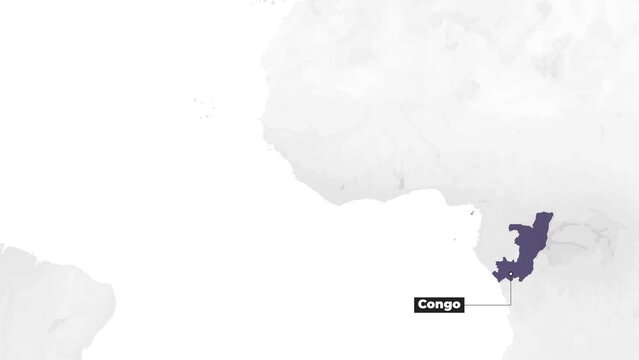 Map of dr congo