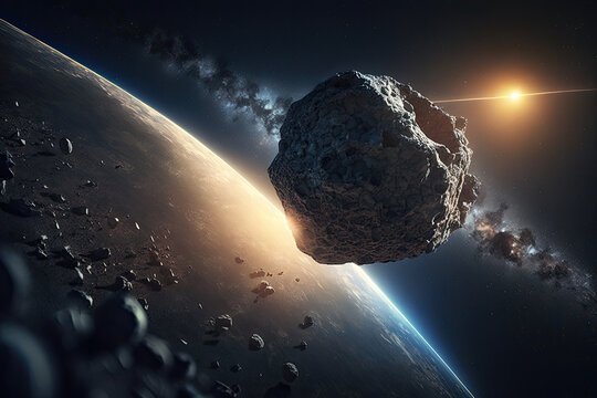 Asteroid Earth Impact