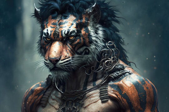 Humanoid Tiger