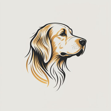 Golden Retriever Logo Images – Browse 3,394 Stock Photos, Vectors, and ...