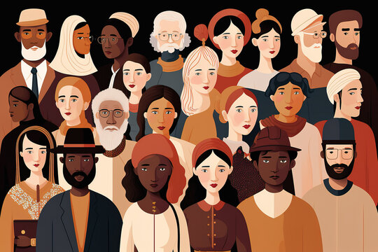 People Of Different Religions Together