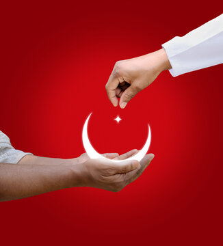 Almsgiving Hand