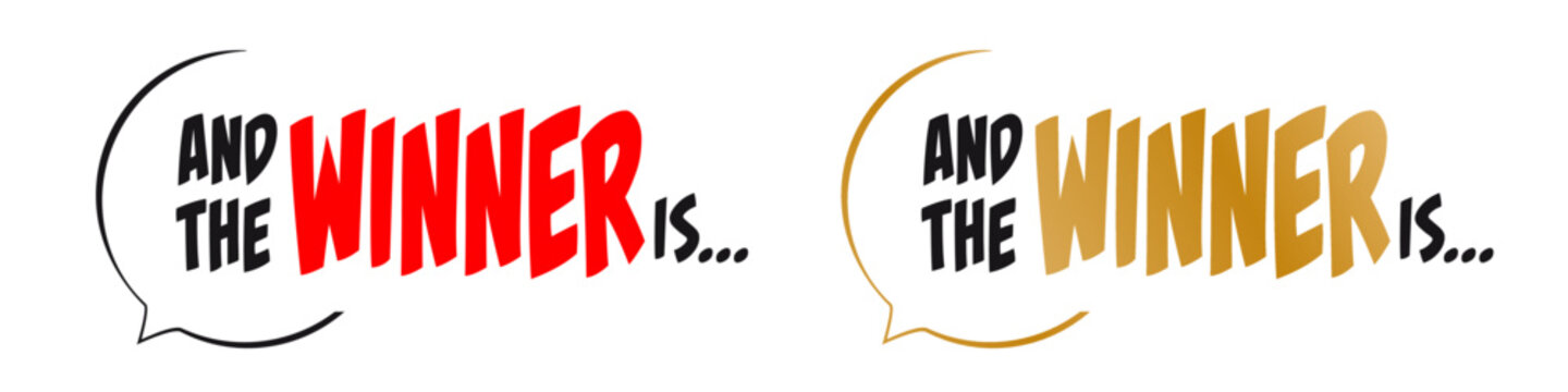"The Winner Is" Images – Browse 641 Stock Photos, Vectors, and Video ...