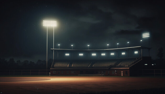Softball Field Background