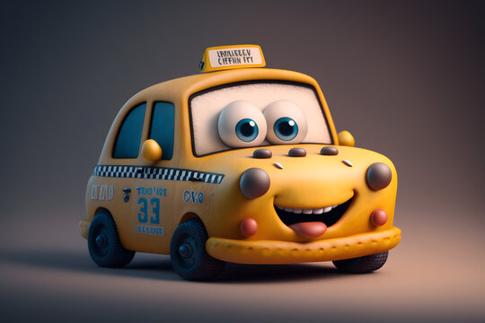 Cab Cartoon Images – Browse 58,397 Stock Photos, Vectors, and Video ...