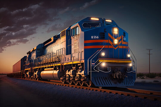 Freight Train Wallpaper