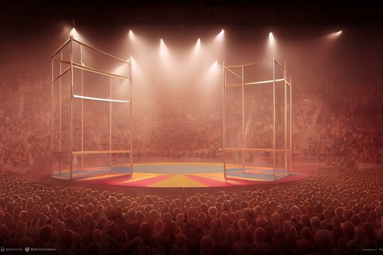 Empty Circus Ring