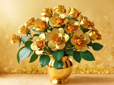 "Gold Flowers" Images – Browse 492 Stock Photos, Vectors, and Video ...