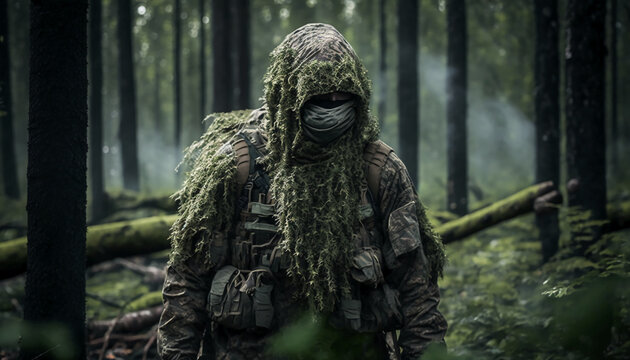 "Ghillie Suit" Images – Browse 748 Stock Photos, Vectors, and Video ...