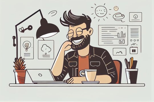 Happy Graphic Designer Images – Browse 30,255 Stock Photos, Vectors ...