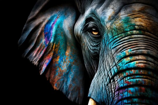 Elephant Face Drawing Images – Browse 31,554 Stock Photos, Vectors, and ...