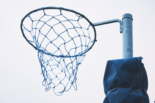 Netball Ball And Hoop