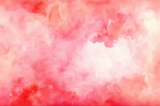 Red Watercolor Background