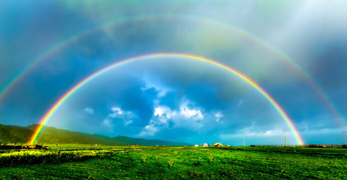 Double Rainbow Wallpaper