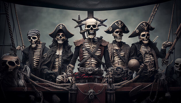 Pirate Skeletons