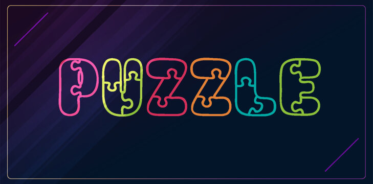 Imágenes de Jigsaw Puzzle Font: descubre bancos de fotos, ilustraciones ...