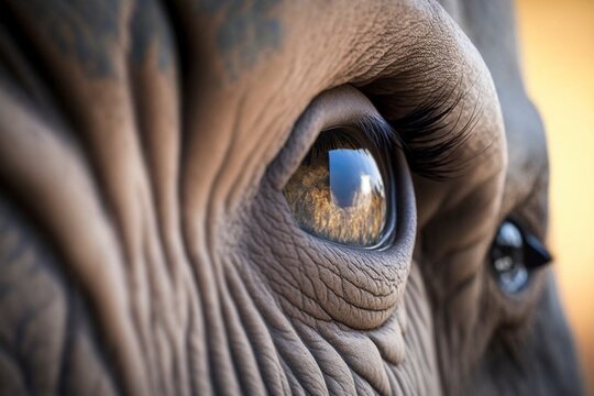African Elephant Eye