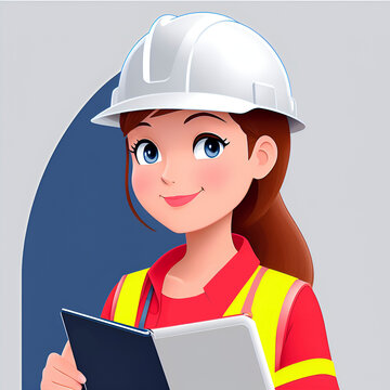 Female Construction Worker Cartoon bilder – Bläddra bland 5,753 stockfoton, vektorer och videor ...