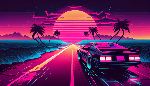 "Synth Wave" Images – Browse 5,067 Stock Photos, Vectors, and Video ...