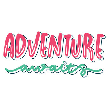 Adventure Word Clipart