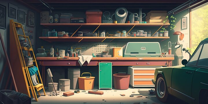 Cluttered Garage Images – Browse 1,325 Stock Photos, Vectors, and Video ...