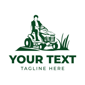 Riding Lawn Mower Logo