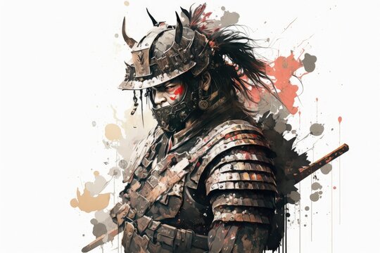 Ancient Samurai Warrior Wallpaper