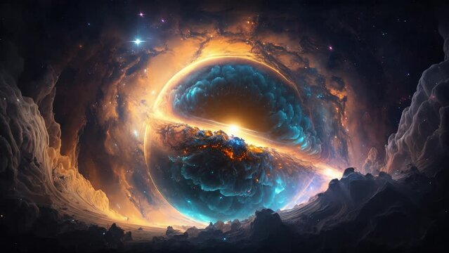 Planets Exploding Wallpaper