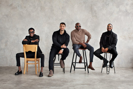 Group Of Male Models