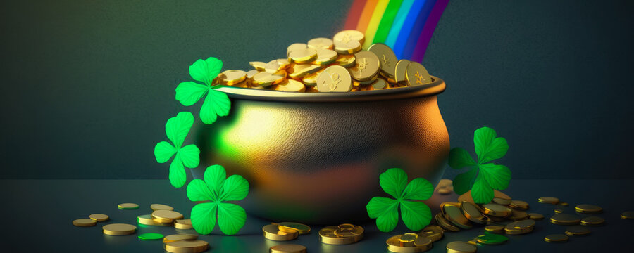St. Patricks Day Pot Of Gold Images – Browse 10,226 Stock Photos ...