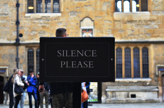 Silence Please Sign In Library