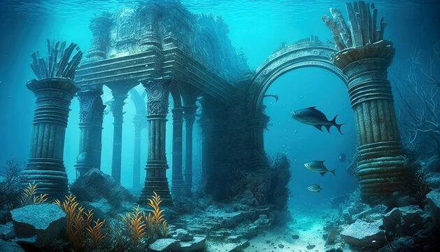 Real Underwater Ruins