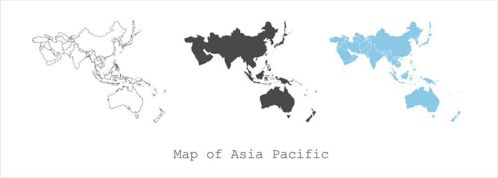 "Map Of Asia" Images – Browse 387 Stock Photos, Vectors, and Video ...
